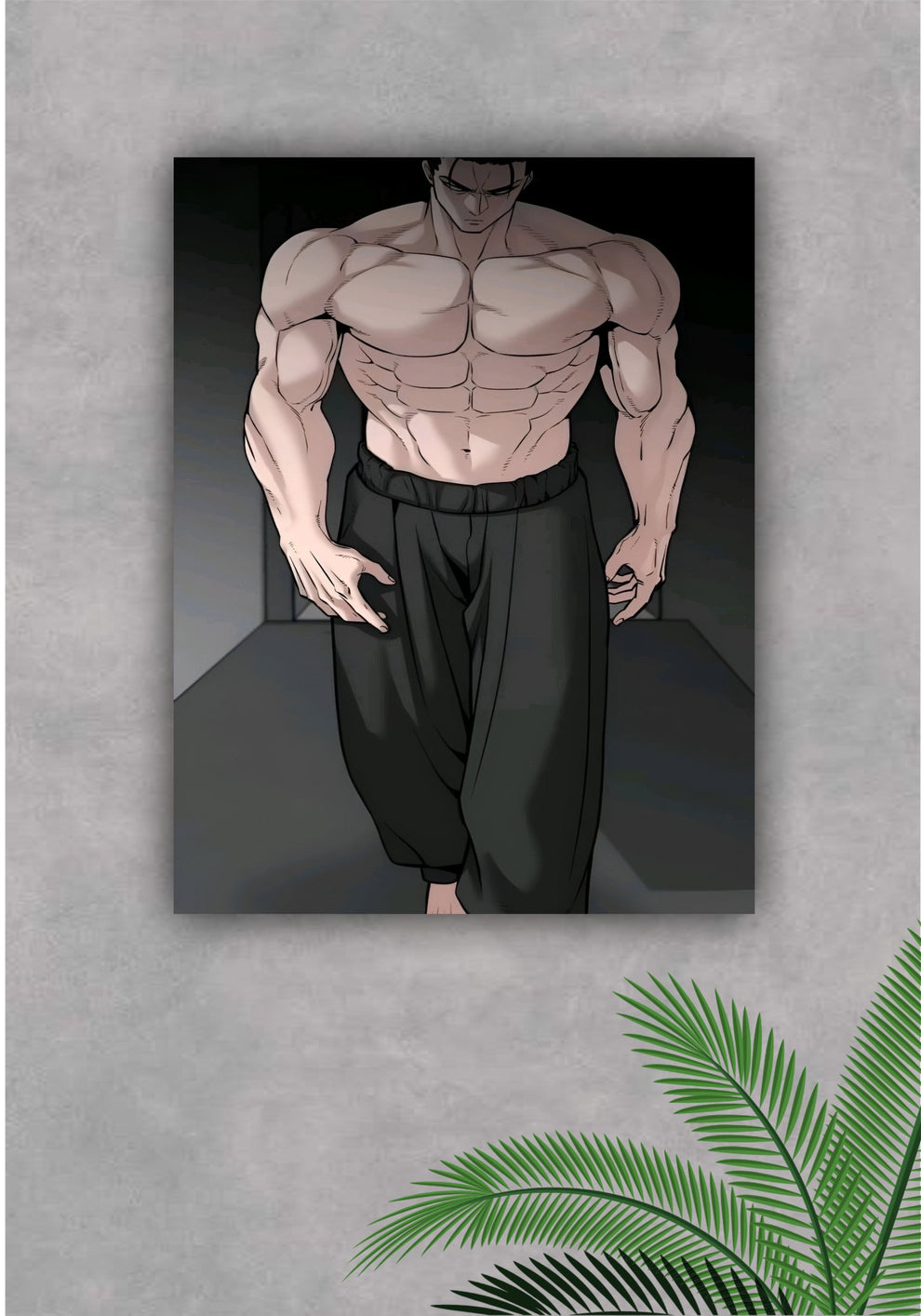 MANHWA BODY || GYM MOTIVATION POSTER – PITSSTOP