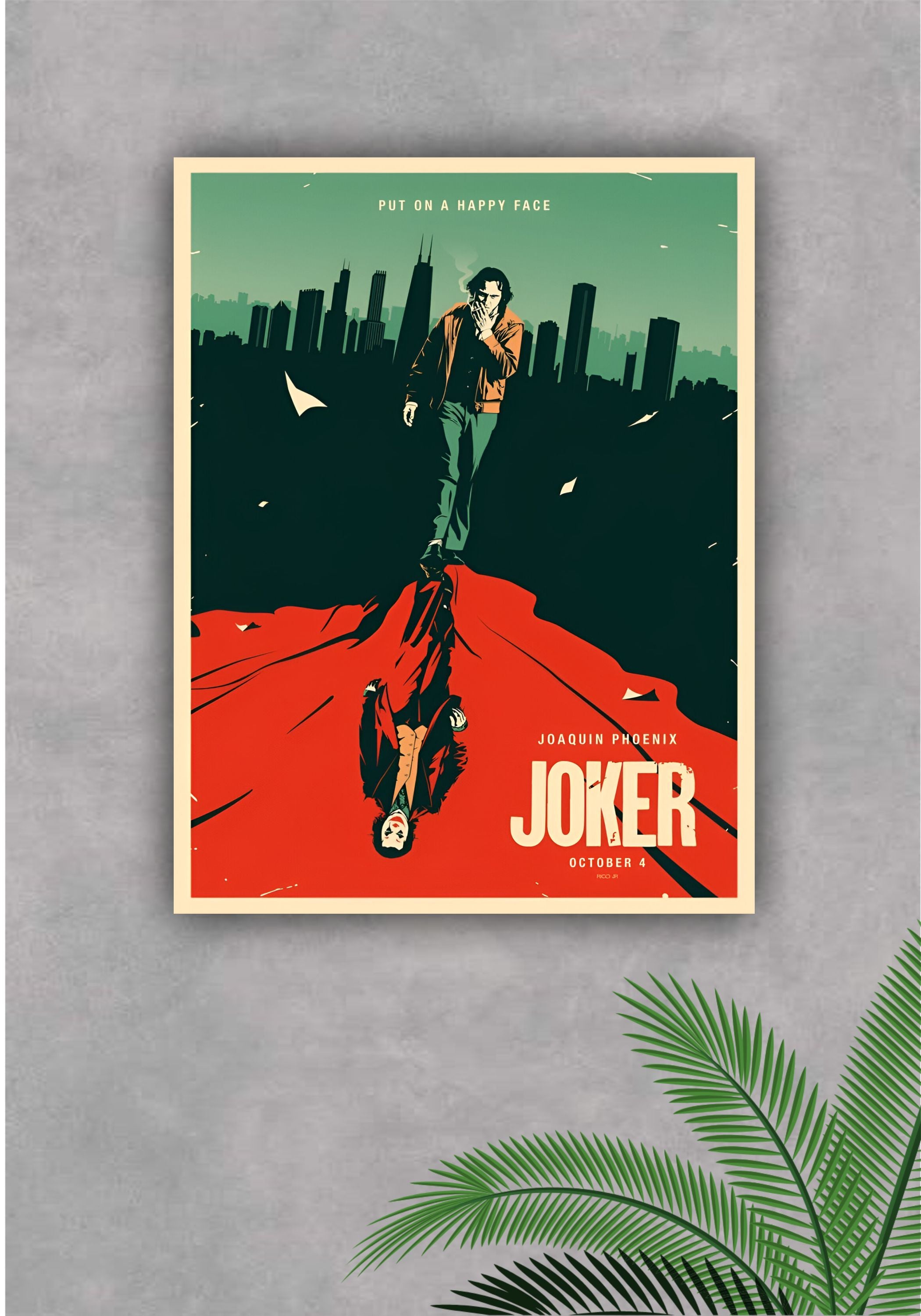 Joker – Movie Poster Wall Art – Pitsstop.in