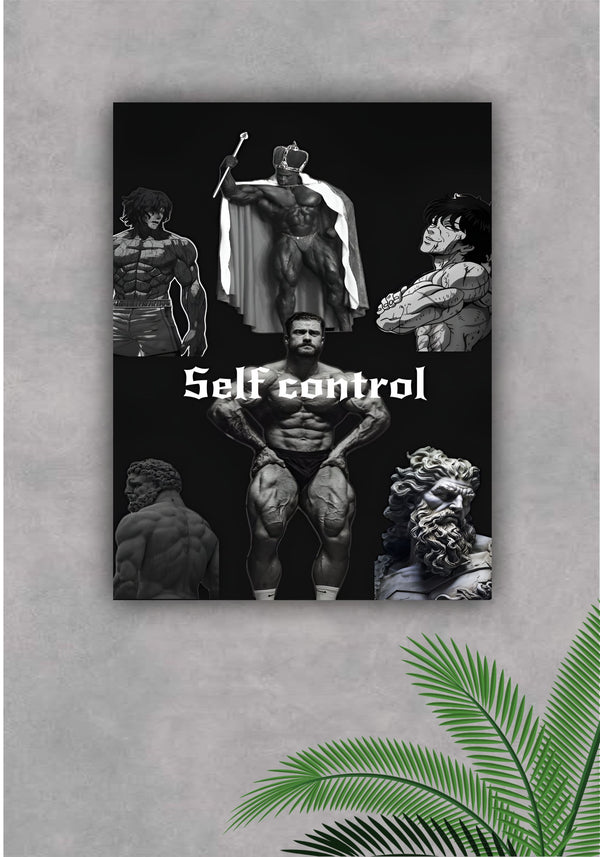 SELF CONTROL || MOTIVATION POSTER – PITSSTOP